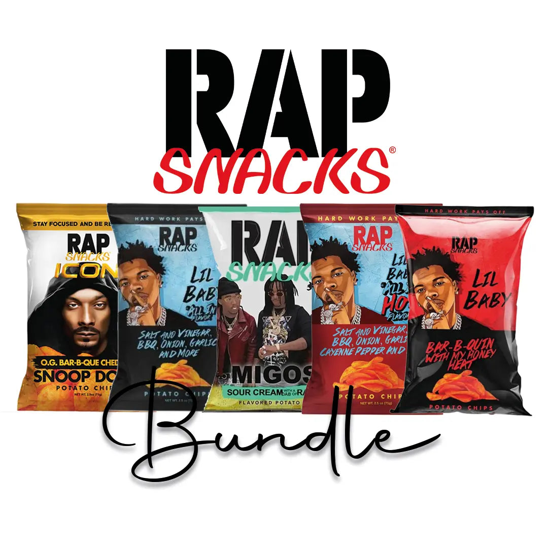 Rap Snacks Bundle Pack - KingCans ⦁ Sweets & Drinks aus aller Welt